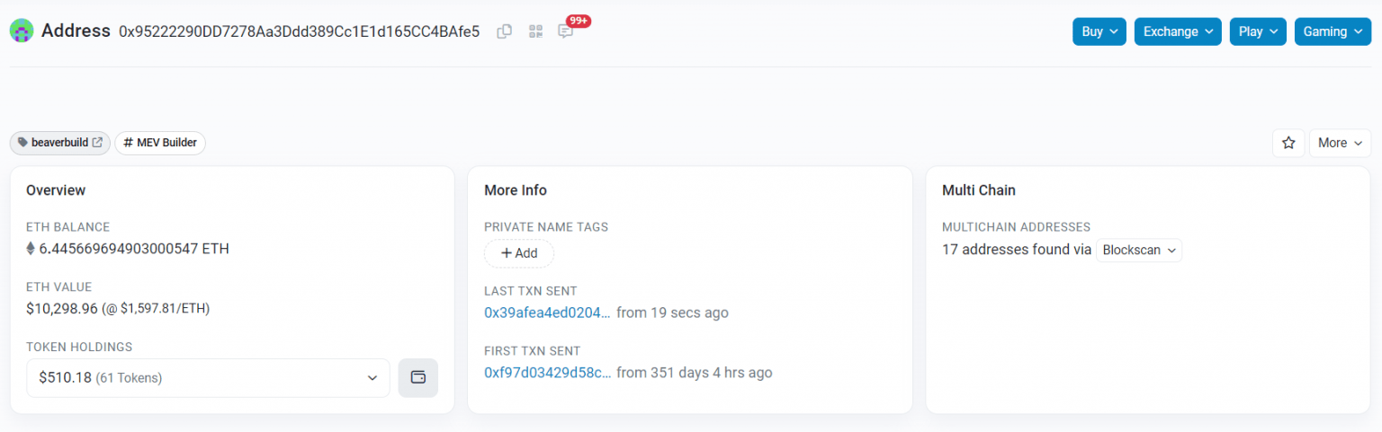 Crypto Whale Tracker: Track What Crypto Whales Are Buying - CoinCheckup